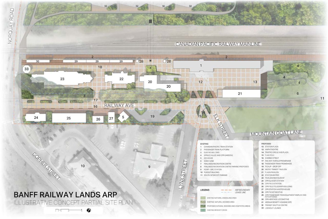 SITE LOCATION - Banff Eco Transit Hub
